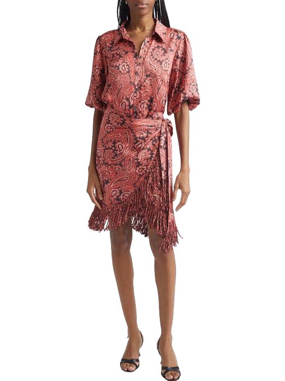 CINQ À SEPT Cinq à Sept Hendrix Paisley Kember Minidress